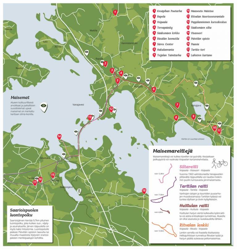 Sääksmäen alue | Valkeakosken kaupunki